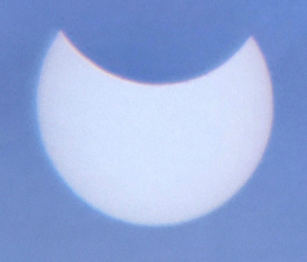 JHI ASTRONOMERS OBSERVE SOLAR ECLIPSE – 10th June 2021 – Jeremiah ...