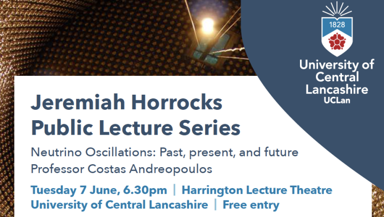 Jeremiah Horrocks Summer Lecture: Neutrino Oscillations: Past, present ...