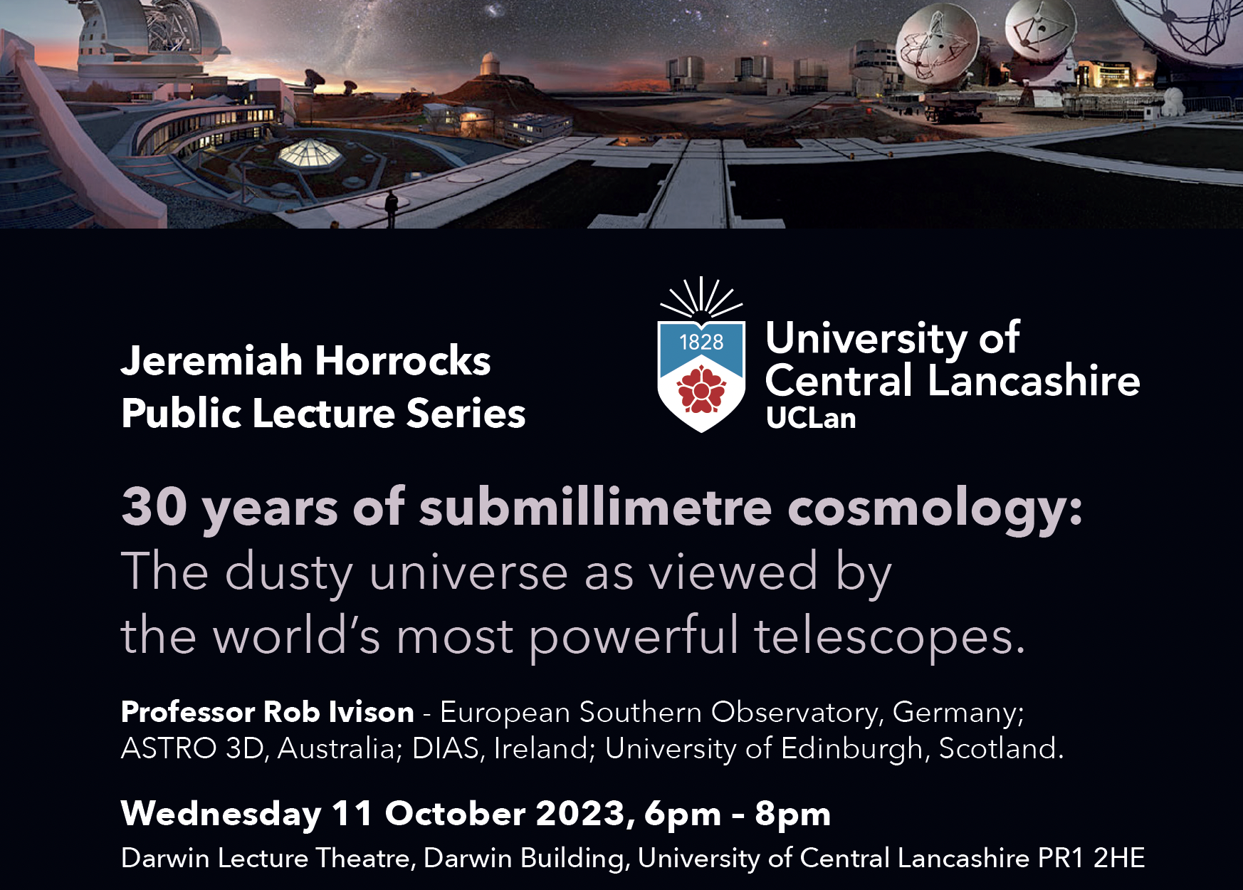 Jeremiah Horrocks Institute – For Mathematics, Physics and Astronomy