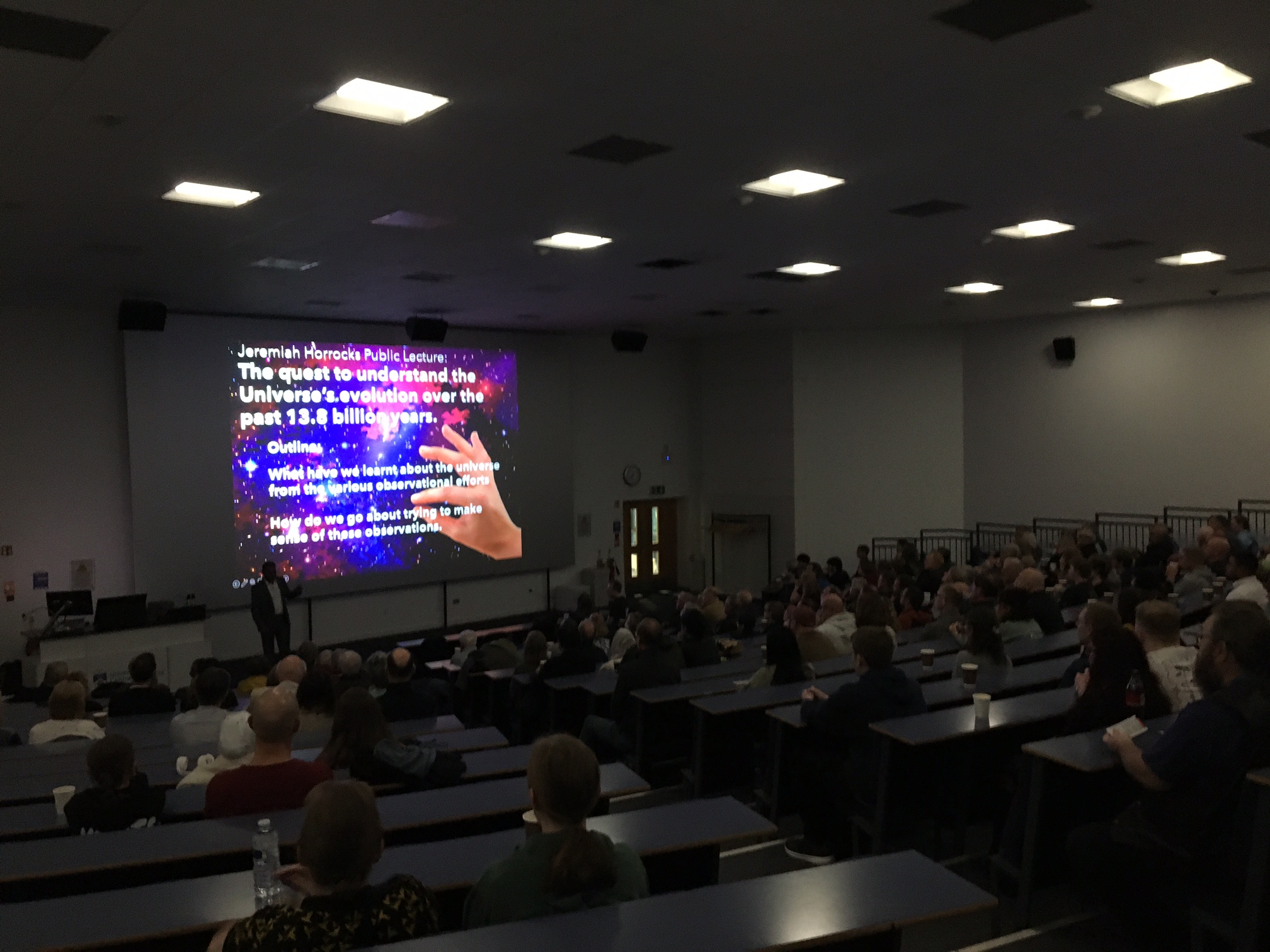 Autumn Jeremiah Horrocks Lecture (1st Oct): How did the Universe come ...