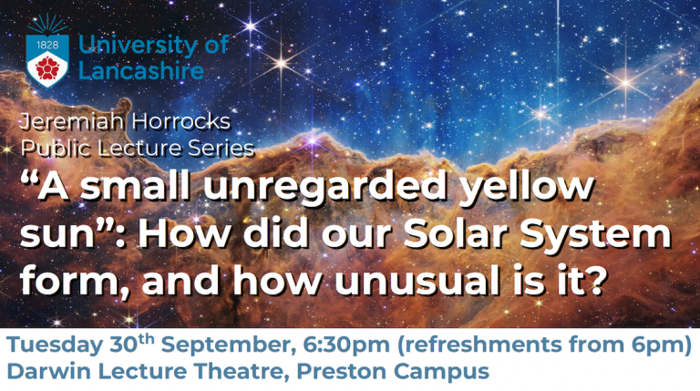 Jeremiah Horrocks Institute – For Mathematics, Physics and Astronomy