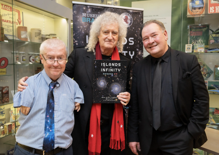 Queen legend Sir Brian May and JHI Director Derek Ward-Thompson reveal ...