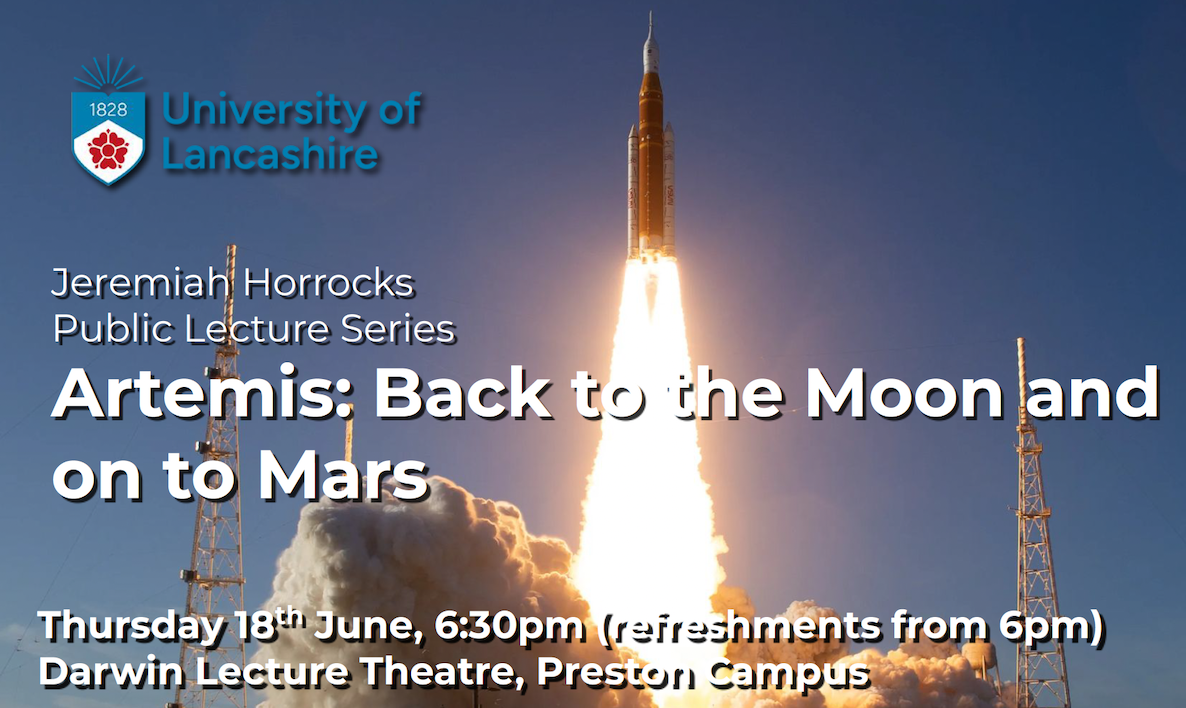 Jeremiah Horrocks Summer Lecture (16th June) : Prof Don Kurtz ...